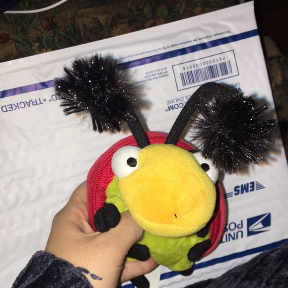 Hallmark | Toys | Hallmark Collectible Love Em Bug Em Ladybug Bag Pouch ...